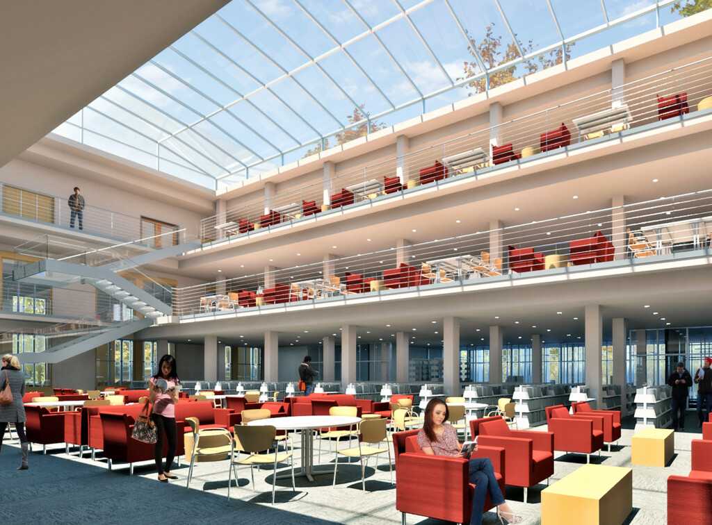 Kenyon College Chalmers Library and Parking Garage - HEAPY