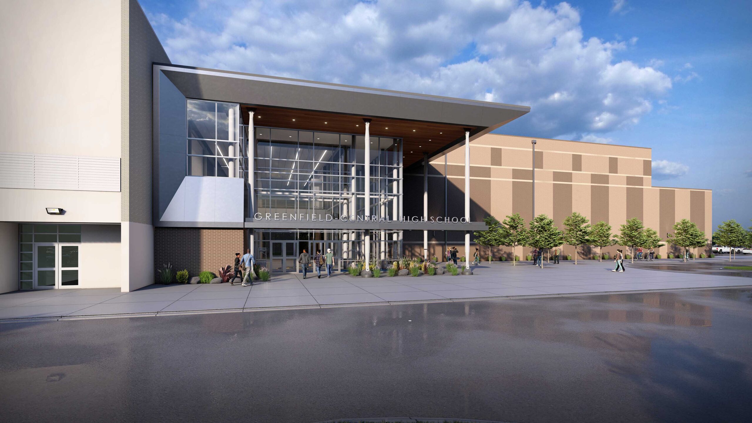 Greenfield-Central High School New Auditorium - HEAPY