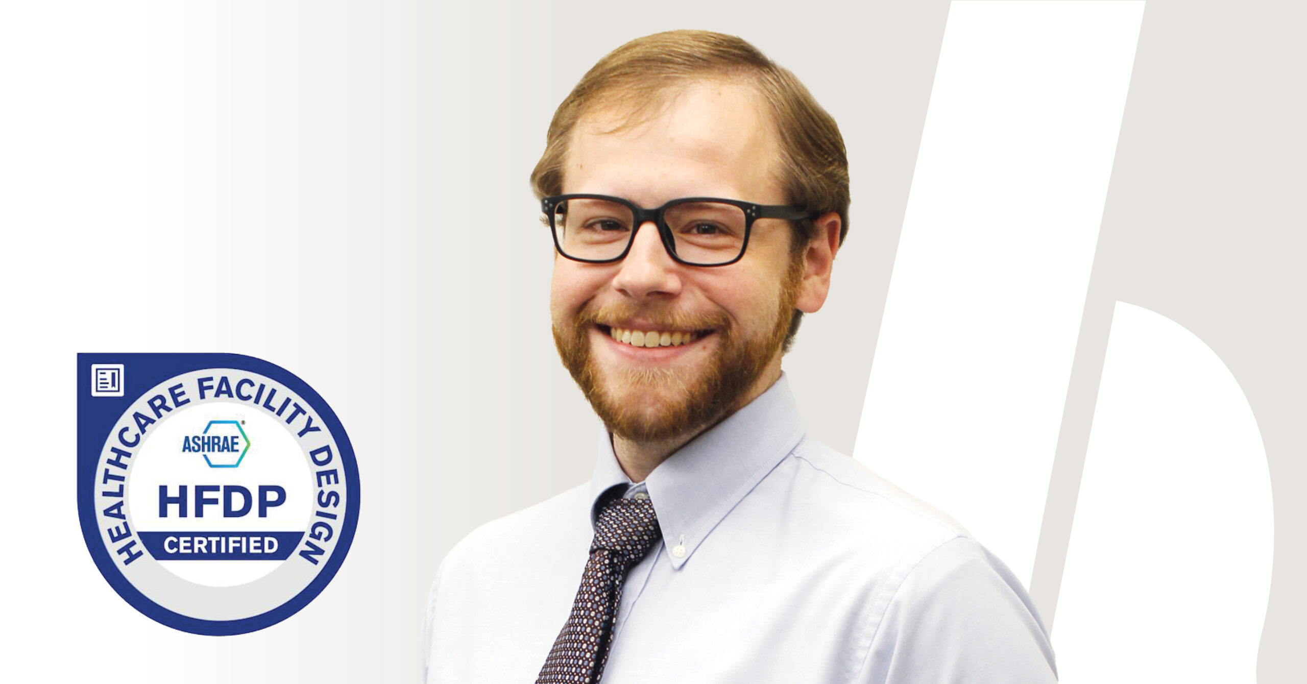 Michael McCollum Earns Healthcare Facility Design Professional Certification - HEAPY