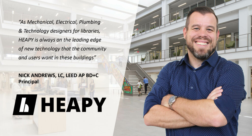 National Library Week Nick Andrews Shares Library Engineering Design ...